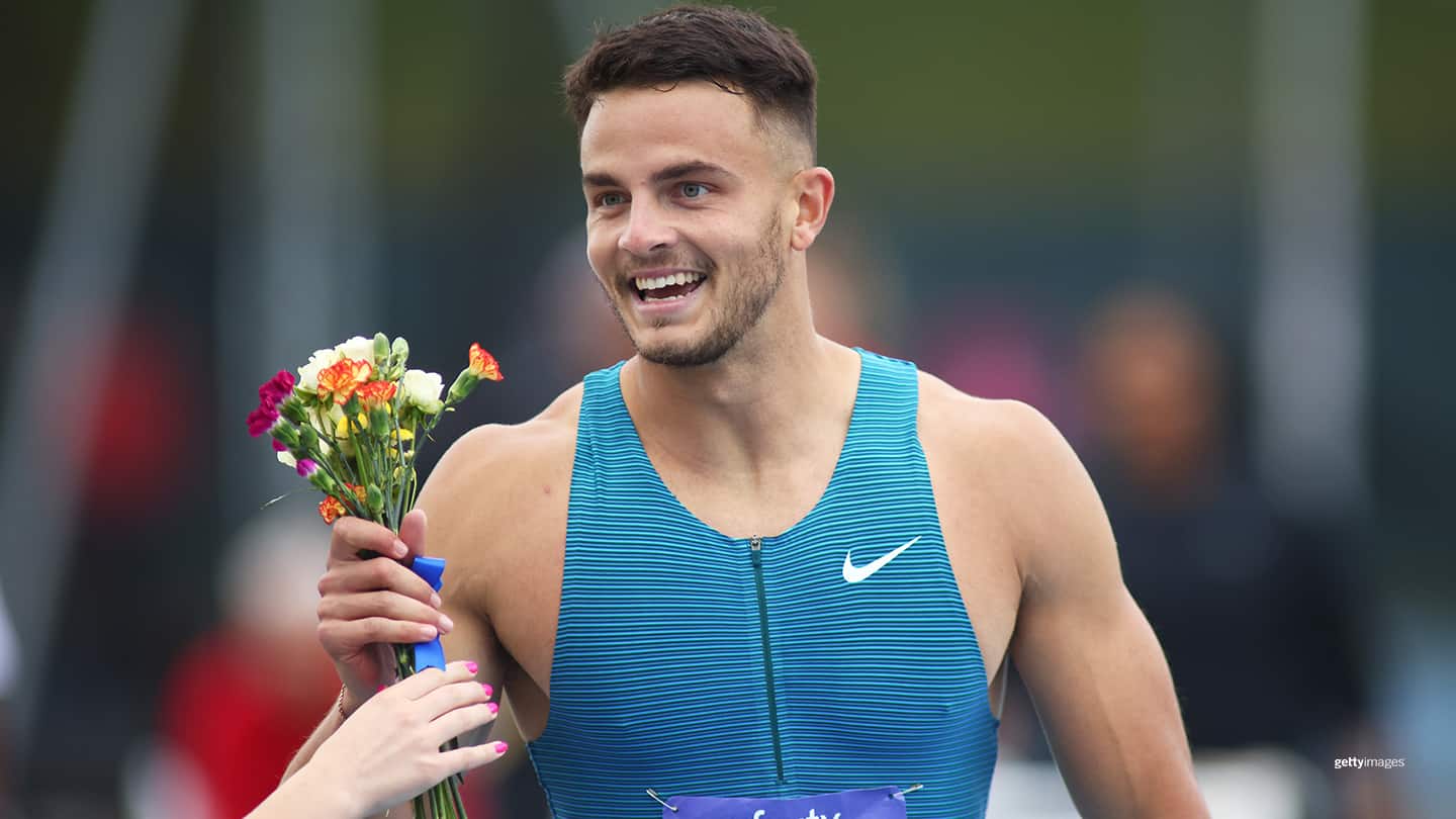 Team USA | Devon Allen Runs Scorching Time In 110 Hurdles At USATF NYC Grand Prix